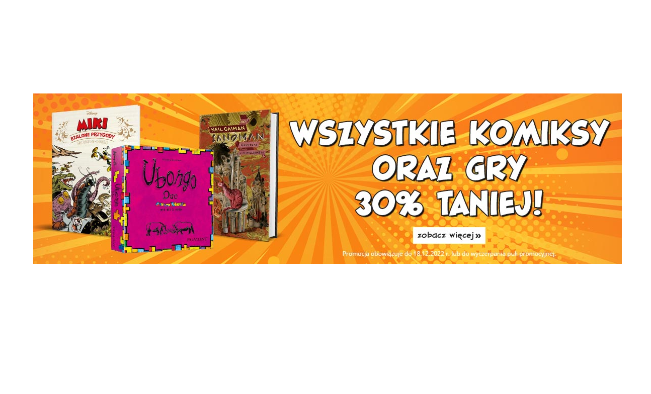 Egmont: wszystkie komiksy -30% – Promocje książkowe – tanie książki ...