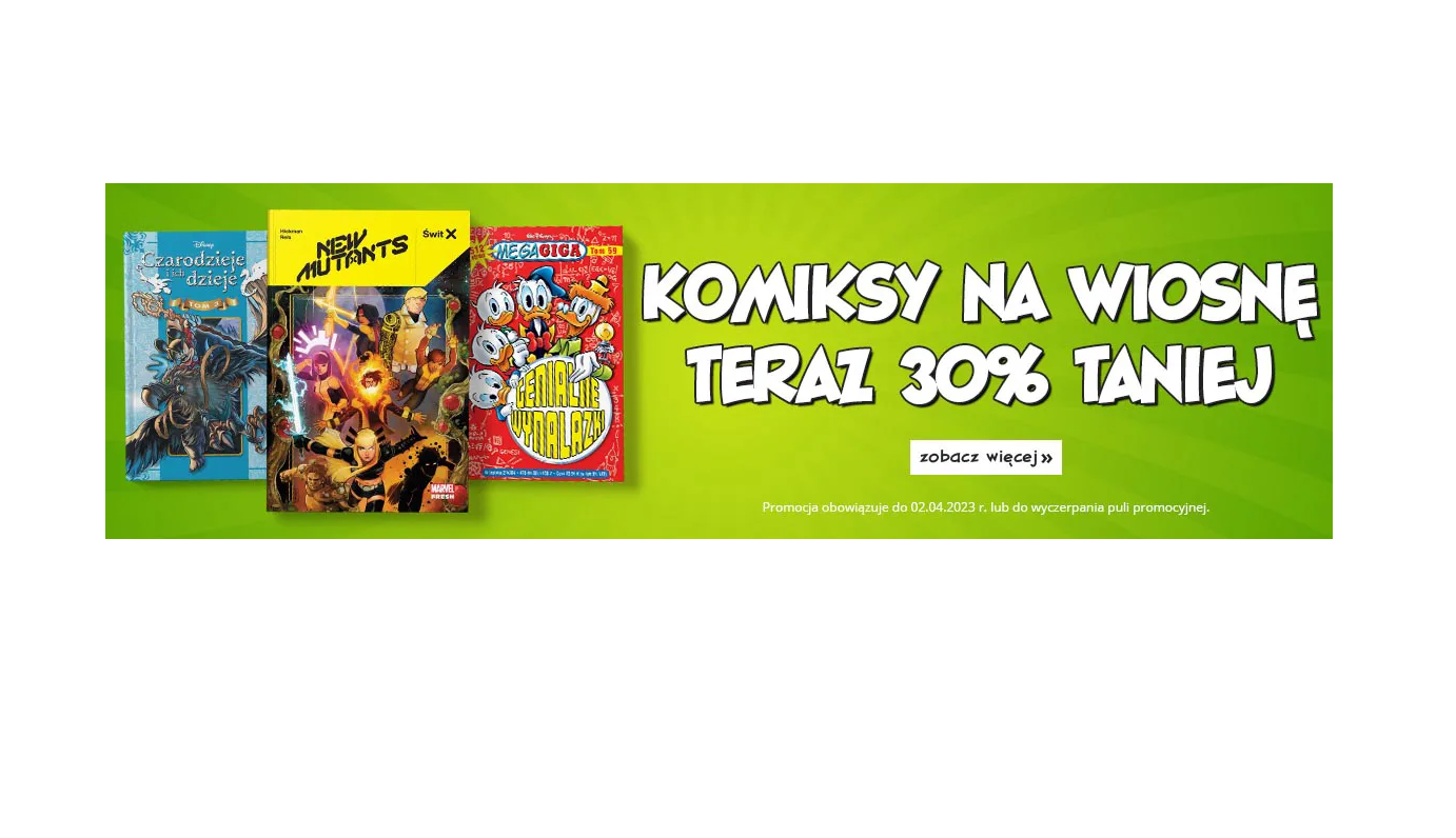Egmont: komiksy na wiosnę 30% taniej – Promocje książkowe – tanie ...